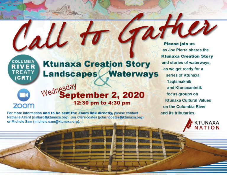 Call to Gather: Ktunaxa Creation Story: Landscapes & Waterways ...